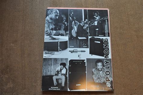 Polytone Price List Single Sheets Folder Catalog Reverb