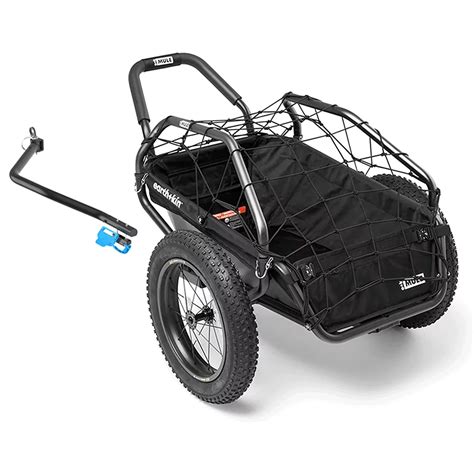 E Kmule Bike Cargo Carrier 16×3 Pneumatic Fat Tires 100lbs Max Load