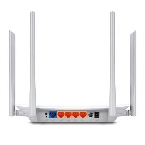 White TP Link Wireless Dual Band Router For Home Office Ghz Mbps Ac At Rs