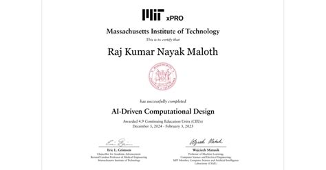 Raj Maloth Mesc Eit On Linkedin Ai Driven Computational Design