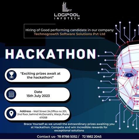 Logipool Infotech On Linkedin Exciting Prices Awaits At The Hackathon