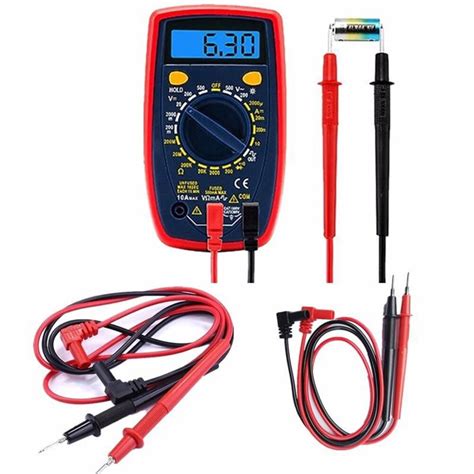 Multimeter Probes Easy To Read Testing Probes Multi Meter Digital Multimeter Tester