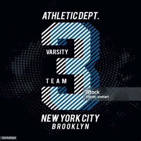뉴욕시 브루클린에서 운동의 주제에 벡터 그림 빈티지 디자인 그런지 배경 번호 스포츠 타이포그래피 티셔츠 그래픽 포스터 인쇄 배너 전단지 엽서 벡터에 대한 스톡 벡터 아트 및