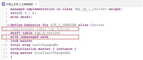 Abap Restful Application Programming Model 17 Managed With Unmanaged Save Discovering Abap