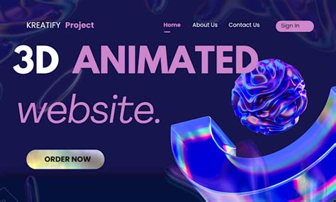 Build Interactive 3d Animated Webflow Website Threejs Spline Webgl Gsap Lottie By Kingoldone