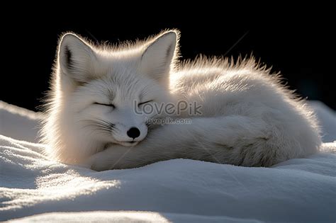 귀여운 흰 여우