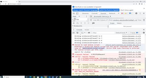 error plication octet stream · issue 3365 · ohif viewers · github