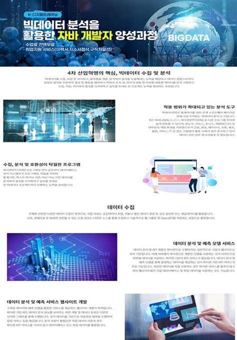 빅데이터 자바개발자 하이미디어아카데미 강릉점 공모전 대외활동 링커리어