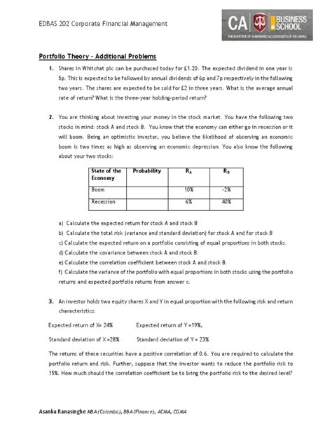 Portfolio Optimization Through Diversification And Analysis Of