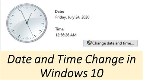 How To Change Date And Time In Windows Computer Two Ways To