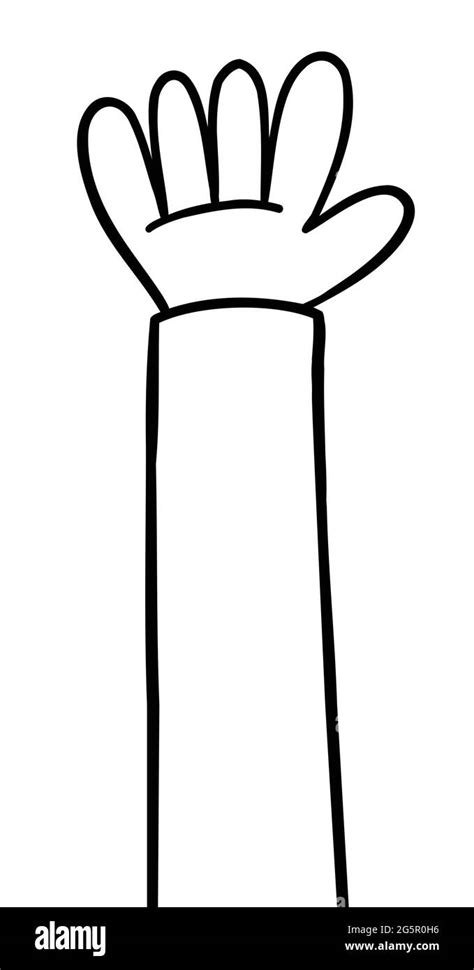 Raised Hand Clip Art