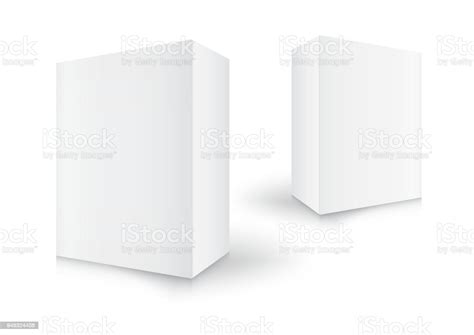 백색 상자 패키지 3d 상자 제품 디자인 벡터 일러스트 레이 션 0명에 대한 스톡 벡터 아트 및 기타 이미지 0명 3차원