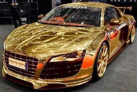Prince Of Dubai Gold Car