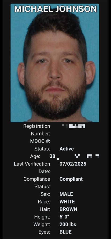 Mugshots Michael Jeffrey Johnson Compliant Csc 2nd Facebook