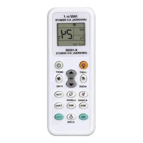 Buy 1000 In 1 Universal Wireless Remote Control K 1028e Ac Digital Lcd Remote Control White