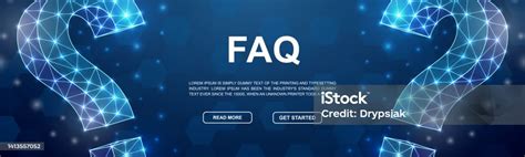 프로모션 배너에 대한 물음표 다각형 기호입니다 수평 로우 폴리 포스터 일러스트레이션 도움말 지원 Faq 디자인 템플릿 일러스트 개념 질의응답에 대한 스톡 벡터 아트 및 기타