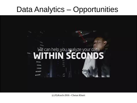 Data Analytics With Pandas And Numpy Python Ppt