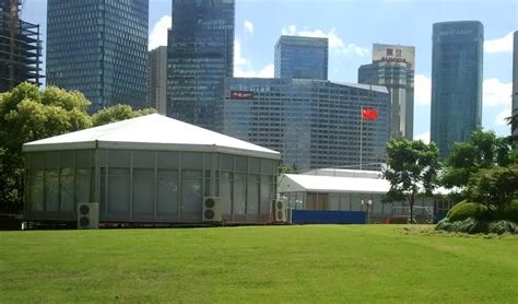 Multi Side Clear Span Structure Tent Shelter Structures