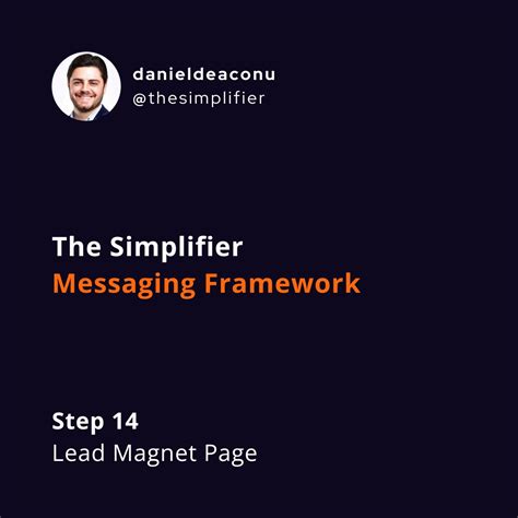 Daniel Deaconu On Linkedin Messaging Framework For B2b Tech And Saas Companies Step 14 Lead