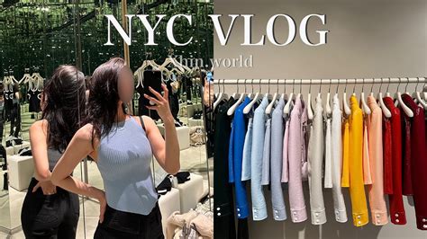 Eng 뉴욕 브이로그 소호 명품 편집샵 요즘 뜨는 꾸레쥬 And 아릿찌아 언박싱 CourrÈges Aritzia The Webster 일본 라멘