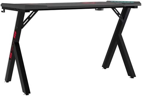 Gameon Hawksbill Series Rgb Flowing Light Gaming Desk 1200 600 720mm