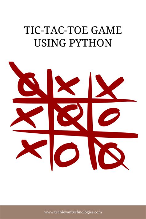 Tic Tac Toe Game Using Python