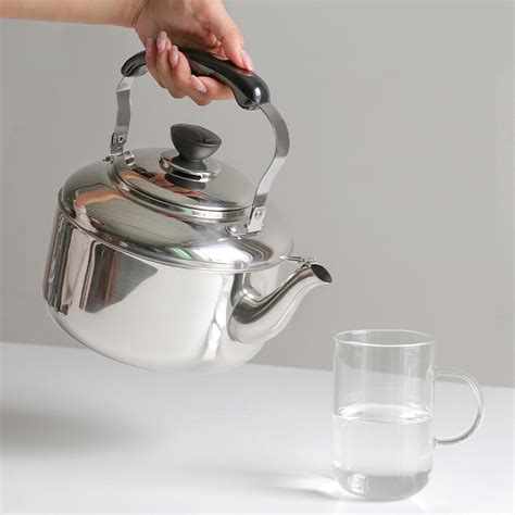 인덕션호환주전자 작은 소형주전자 스테인리스 4l 물주전자 온채널