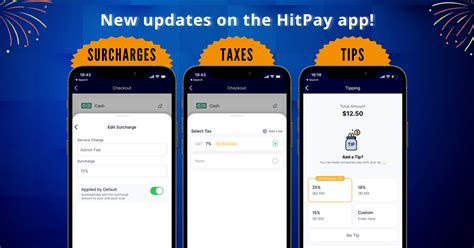 Add Surcharge Fees Taxes And Tips On Hitpay Pos Checkout