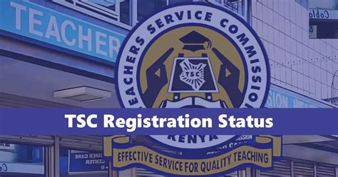 How To Check TSC Registration Status