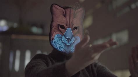 Outline Sound Reactive Led Mask The Coolector