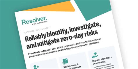 Platform Trust And Safety Overview Resolver Resources