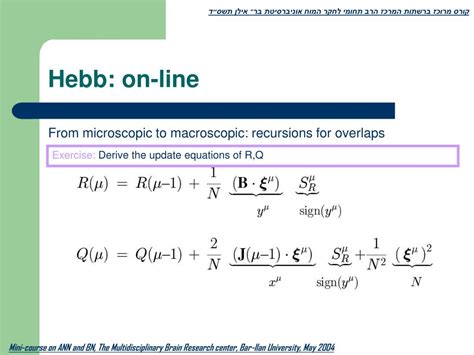 Ppt Mini Course On Artificial Neural Networks And Bayesian Networks