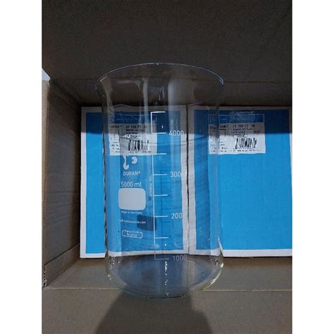 Jual Beaker Glass 3000 Ml Duran Beker 3000 Ml Duran Gelas Piala 3000 Ml