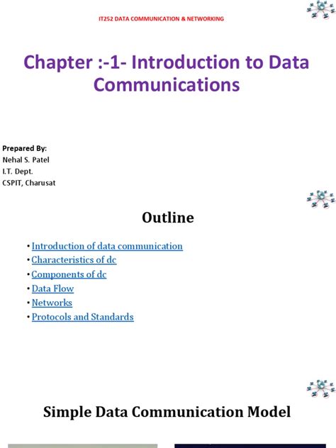 Introduction To Data Communication Pdf Computer Network Network