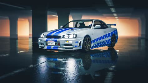 Fast And Furious Cars Wallpapers Skyline R34
