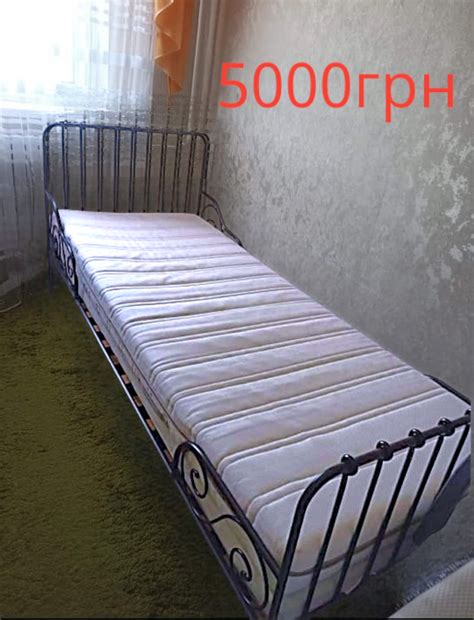 Ліжко одномісне металеве европа — ціна 5000 грн у каталозі Ліжка Купити