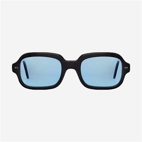 렉솔라 조디 선글라스 블랙 블루 Minority Kream