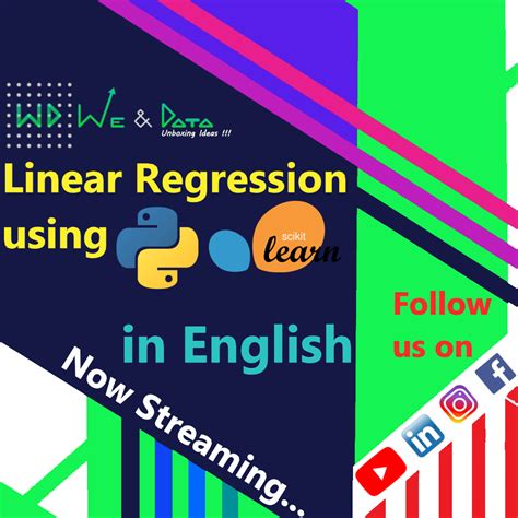 We And Data Linear Regression Using Python Sklearn How To Build A Simple Regression Model For