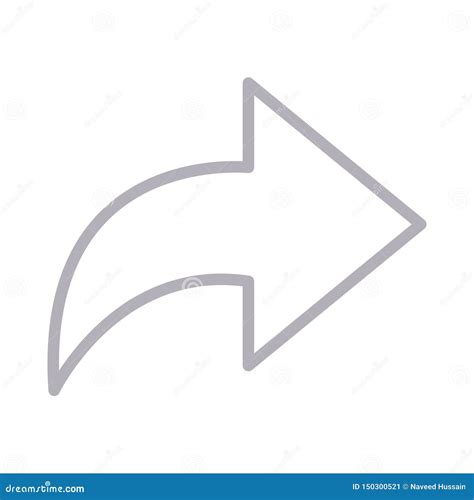 Arrow Thin Color Line Vector Icon Stock Illustration Illustration Of