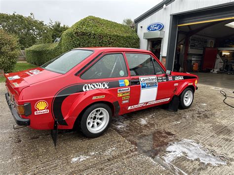 Stunning Mk2 Escort Rally Car Paul Linfoot Racing