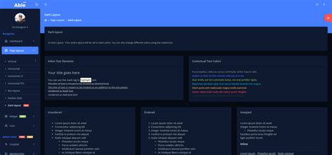 Best Dark Theme React Admin Template