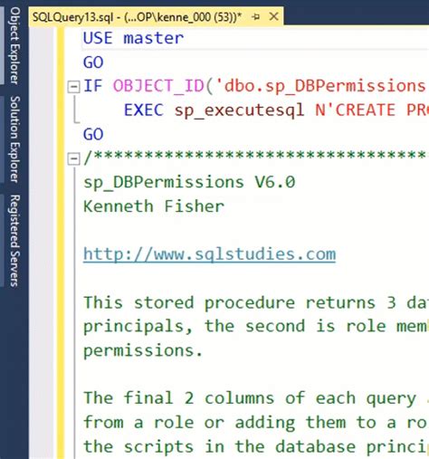 Putting Object Explorer Etc On The Right Side Of Ssms Rather Than The