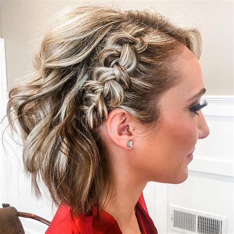 16 Braided Hairstyles For Short Hair That Are Cute And Easy