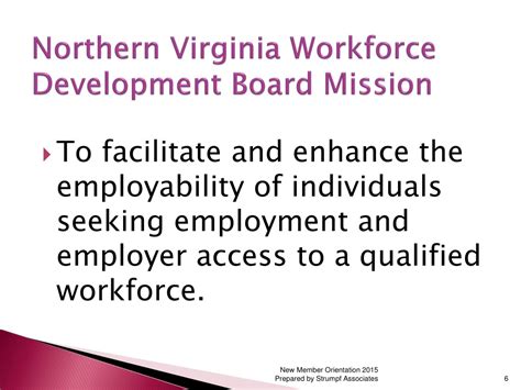 Ppt Northern Virginia Workforce Development Board New Member
