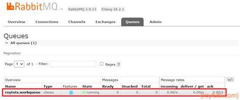 Spring Boot Rabbitmq Work Queues Example Roy Tutorials