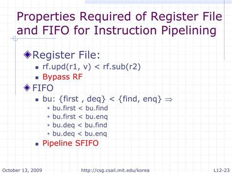 Ppt Asynchronous Pipelines Concurrency Issues Arvind Computer Science And Artificial