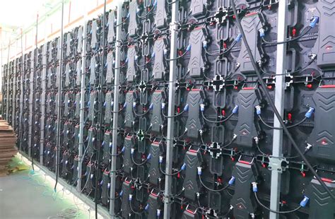 P2 97 Ea500d 500x500mm 실내 전면 서비스 Led 디스플레이 이탈리아