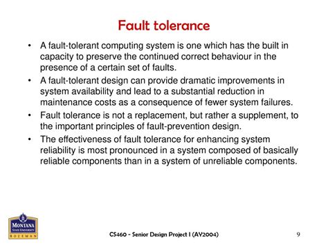 fault tolerance ppt download