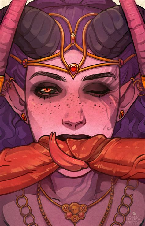 Rule 34 Accessory Baldur S Gate Baldur S Gate 3 Blush Demon Demon