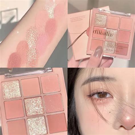 9 가지 색상 진주 빛 아이 섀도우 팔레트 메이크업 매트 글리터 아이 섀도우 지속 방수 아이 안료 샤인 여성 눈 화장품 Aliexpress